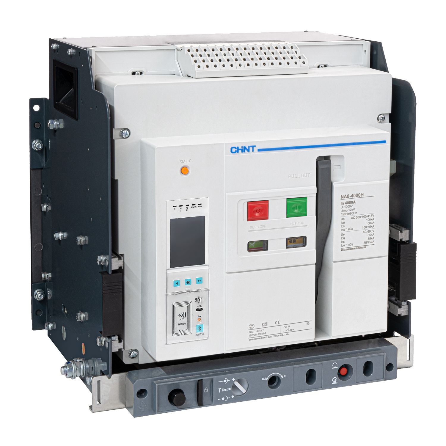 Воздушный авт. выкл. NA8-4000H-2000S/4P стац.,2000А, 100кА, тип S ...