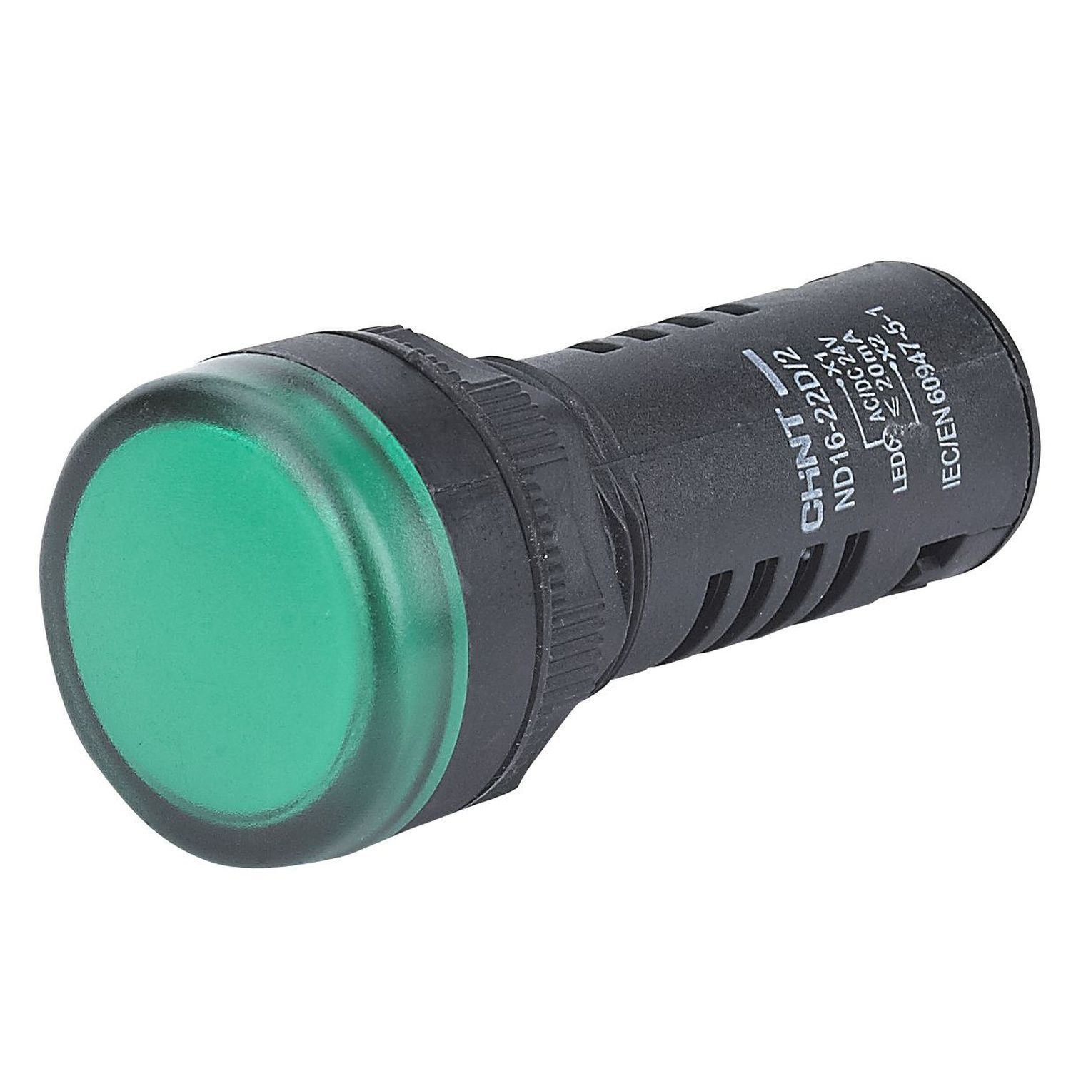 Индикатор ND16-22D/2C зеленый, встр. резистор, IP65 AC/DC230В (R) | CHINT