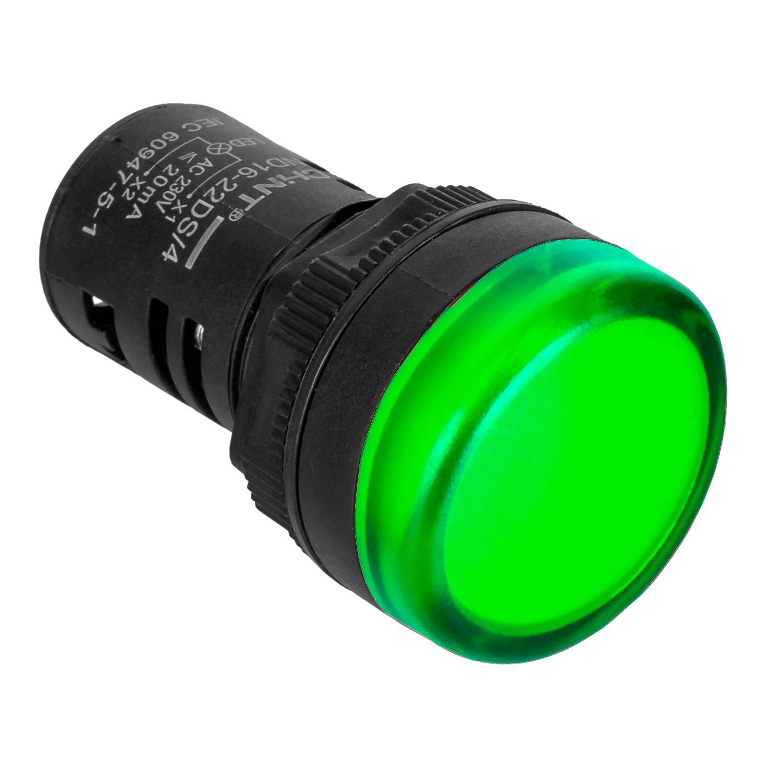 Индикатор ND16-22DS/4 зеленый АС220В (R) | CHINT