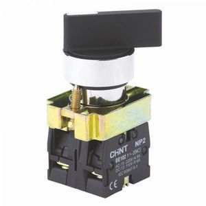 Переключатель NP2-BJ25, 2 положения фиксацией, 1НО+1НЗ, IP40 (R) | CHINT
